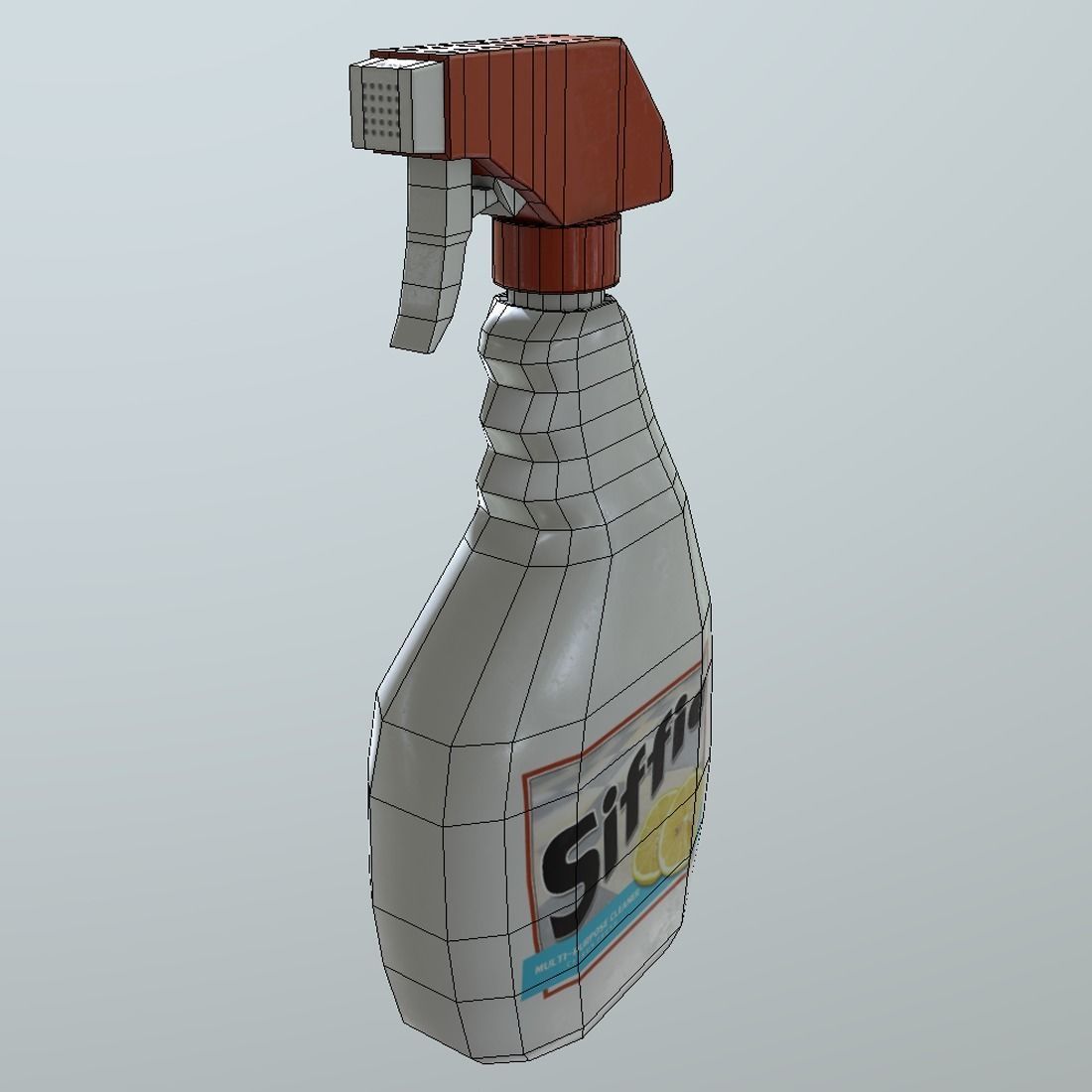 CC0 - Spray Cleaner - Siffie free VR / AR / low-poly 3D model | CGTrader