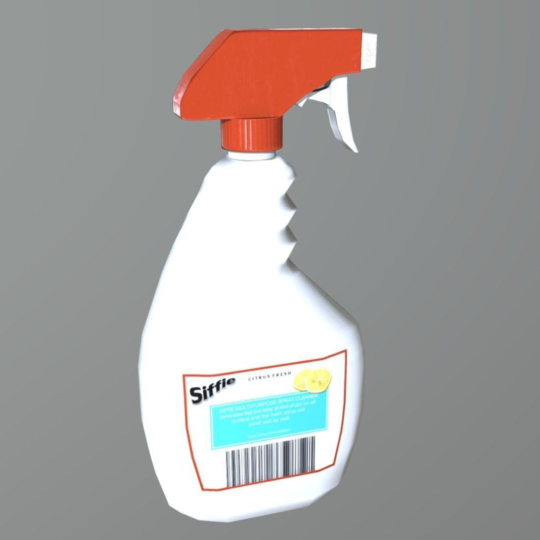 CC0 - Spray Cleaner - Siffie free VR / AR / low-poly 3D model | CGTrader