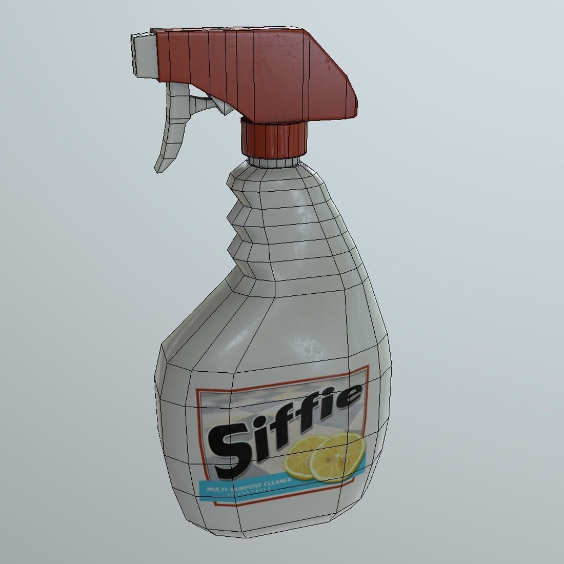 CC0 - Spray Cleaner - Siffie free VR / AR / low-poly 3D model | CGTrader