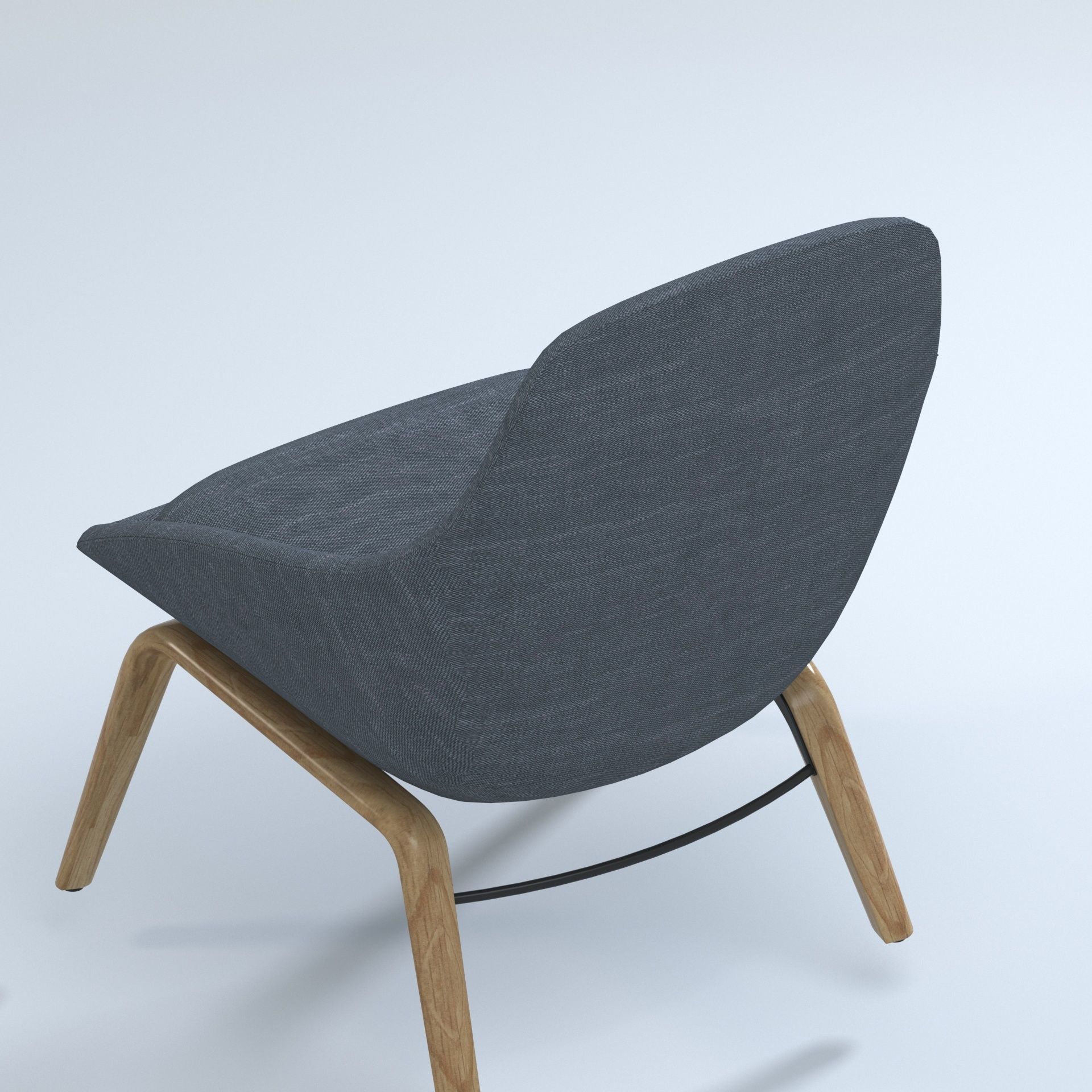 Naughtone - Always Lounge Chair 3D model | CGTrader