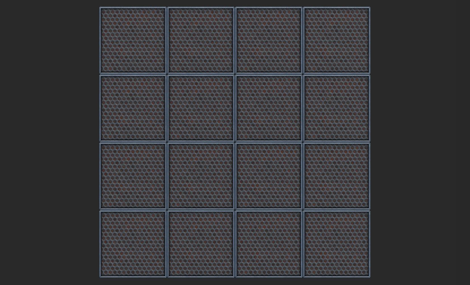 Sci-fi Metal Panel Hexagon - Textures Only Texture | CGTrader