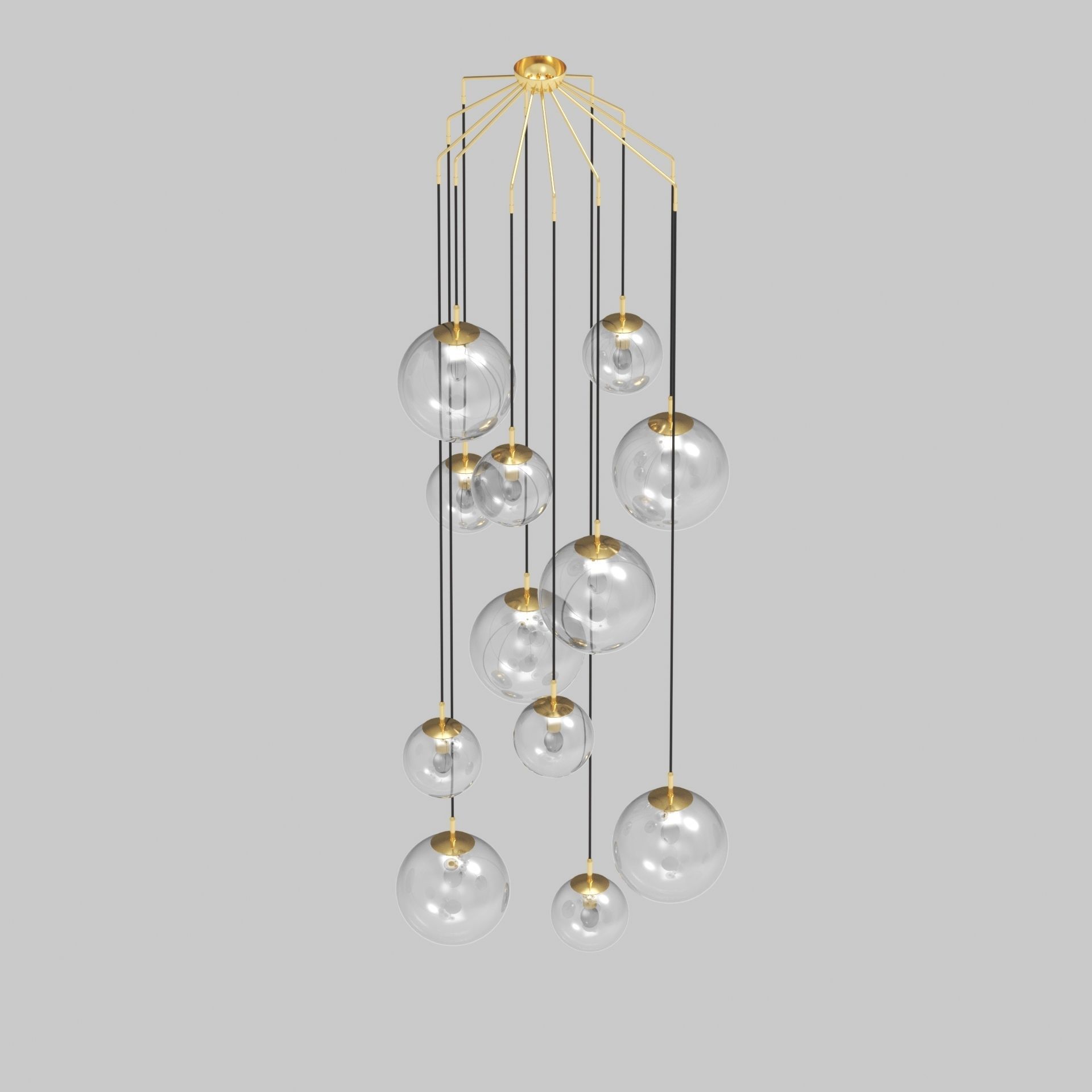 Celestial Chandelier By COUP STUDIO 3D model | CGTrader