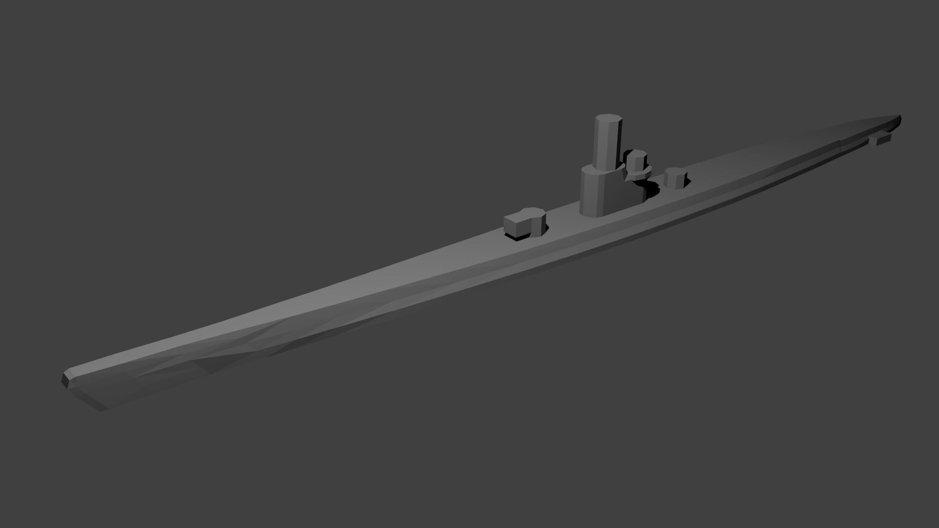 German Type IX Submarine free 3D model 3D printable | CGTrader