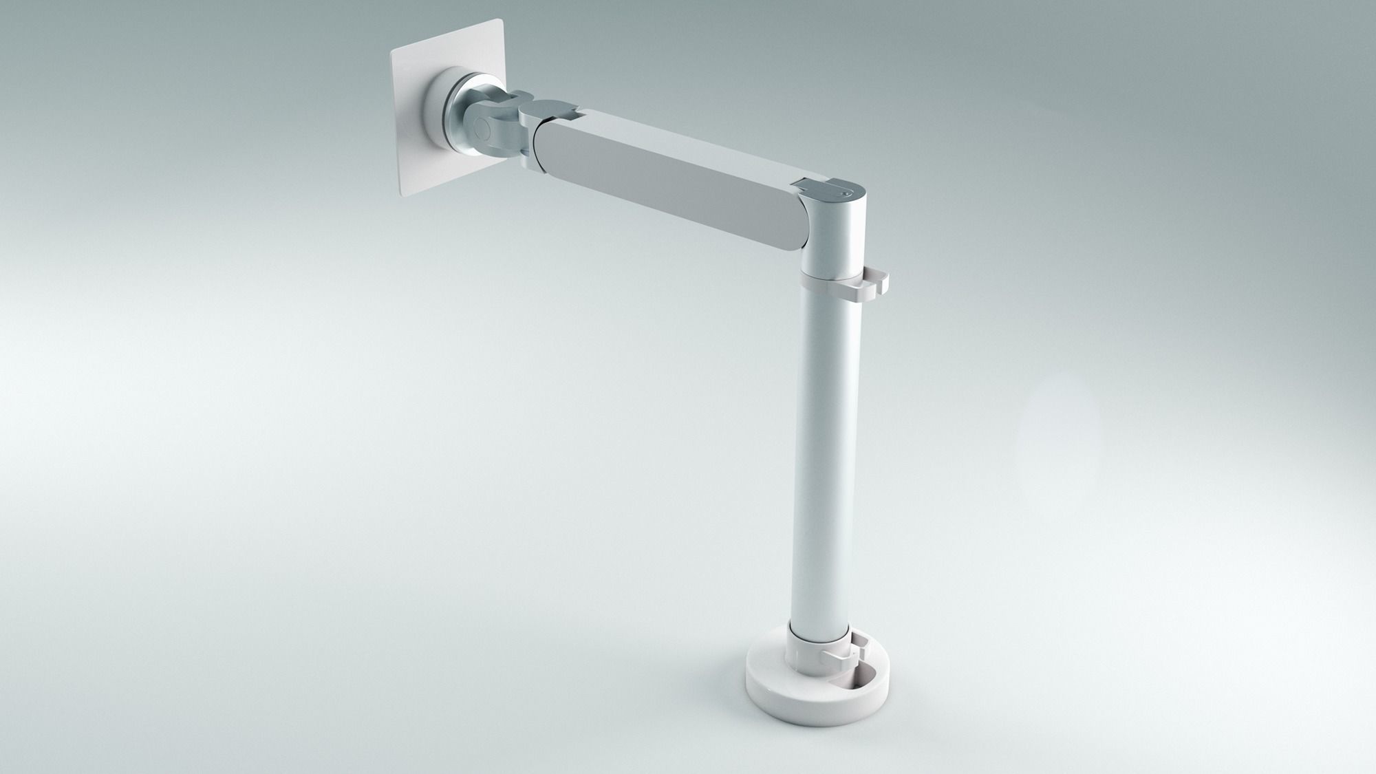 Monitor ARM 3D model rigged | CGTrader