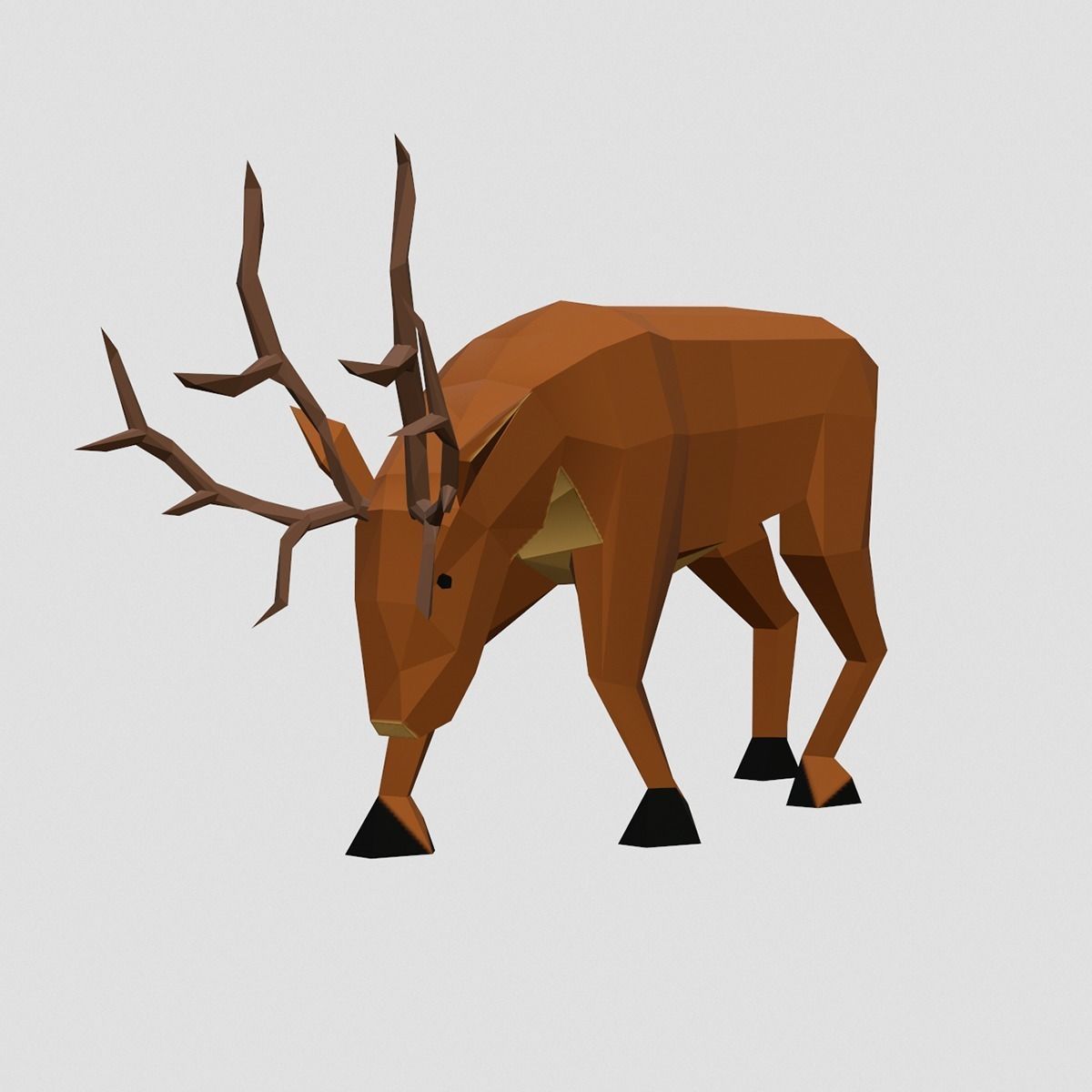 3D model LOW POLY ANIMALS VR / AR / low-poly | CGTrader