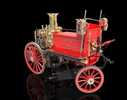 Fire engine 3D Printing Models | CGTrader