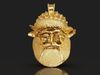 Achelous god pendant - Etruscan mythology 3D model 3D printable | CGTrader