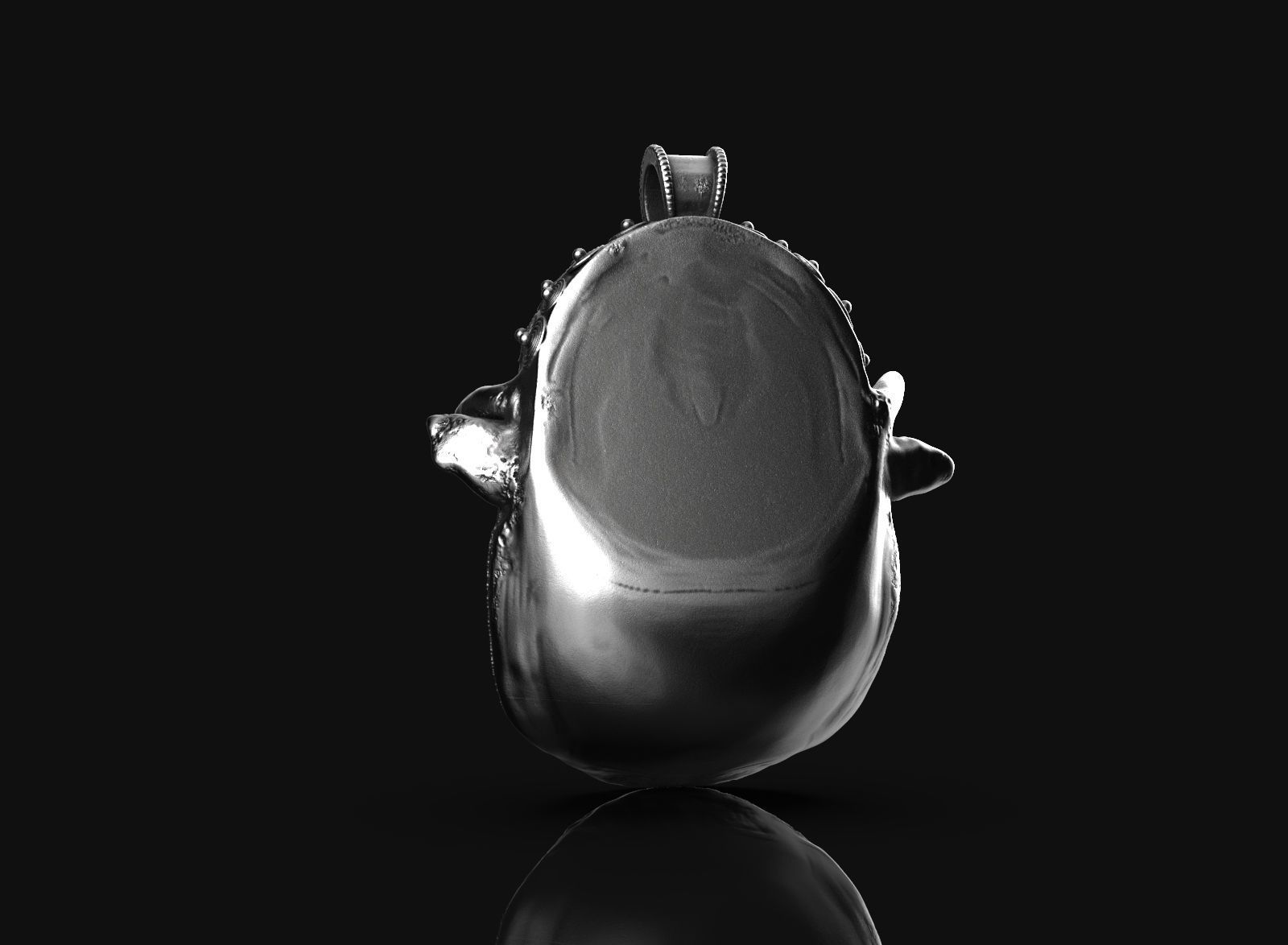 Achelous god pendant - Etruscan mythology 3D model 3D printable | CGTrader