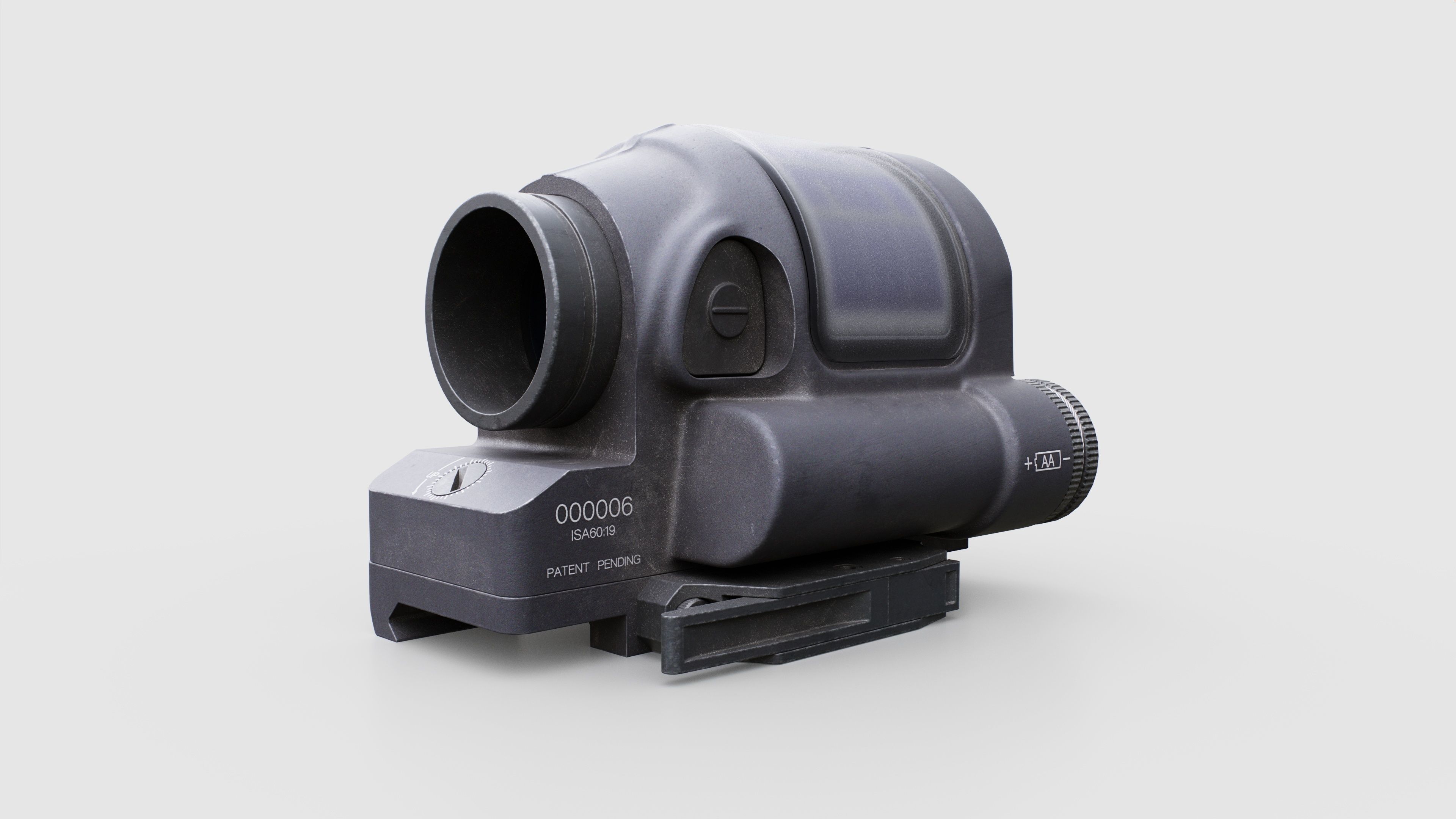 3D model Trijicon SRS Red Dot Sight VR / AR / low-poly | CGTrader