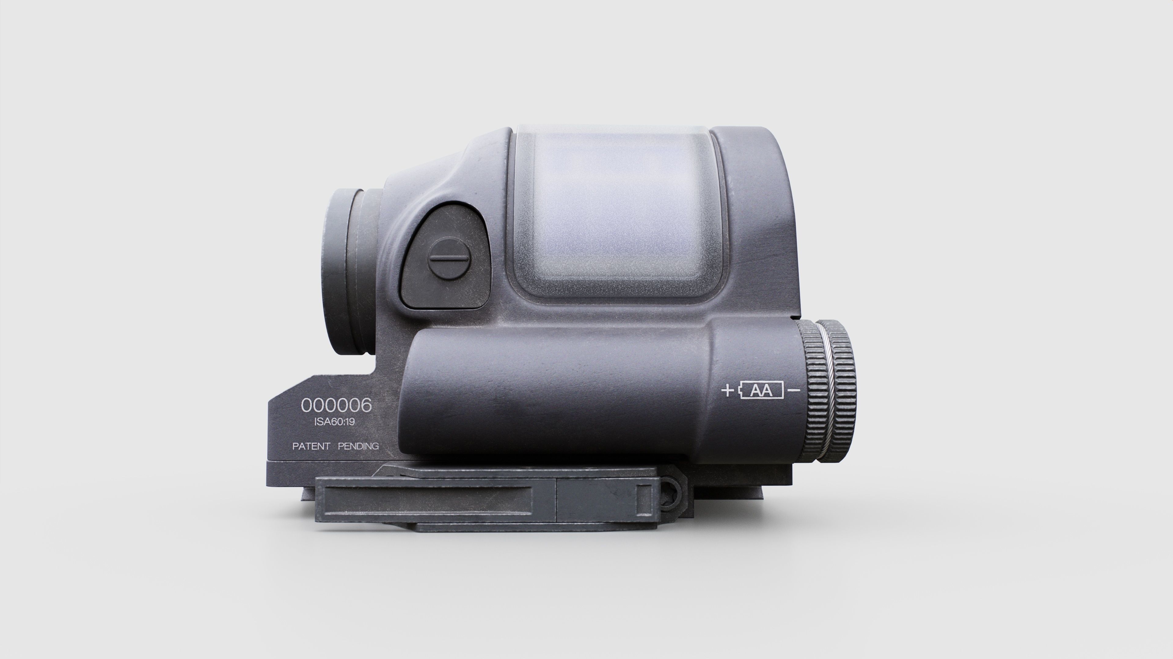 3D model Trijicon SRS Red Dot Sight VR / AR / low-poly | CGTrader