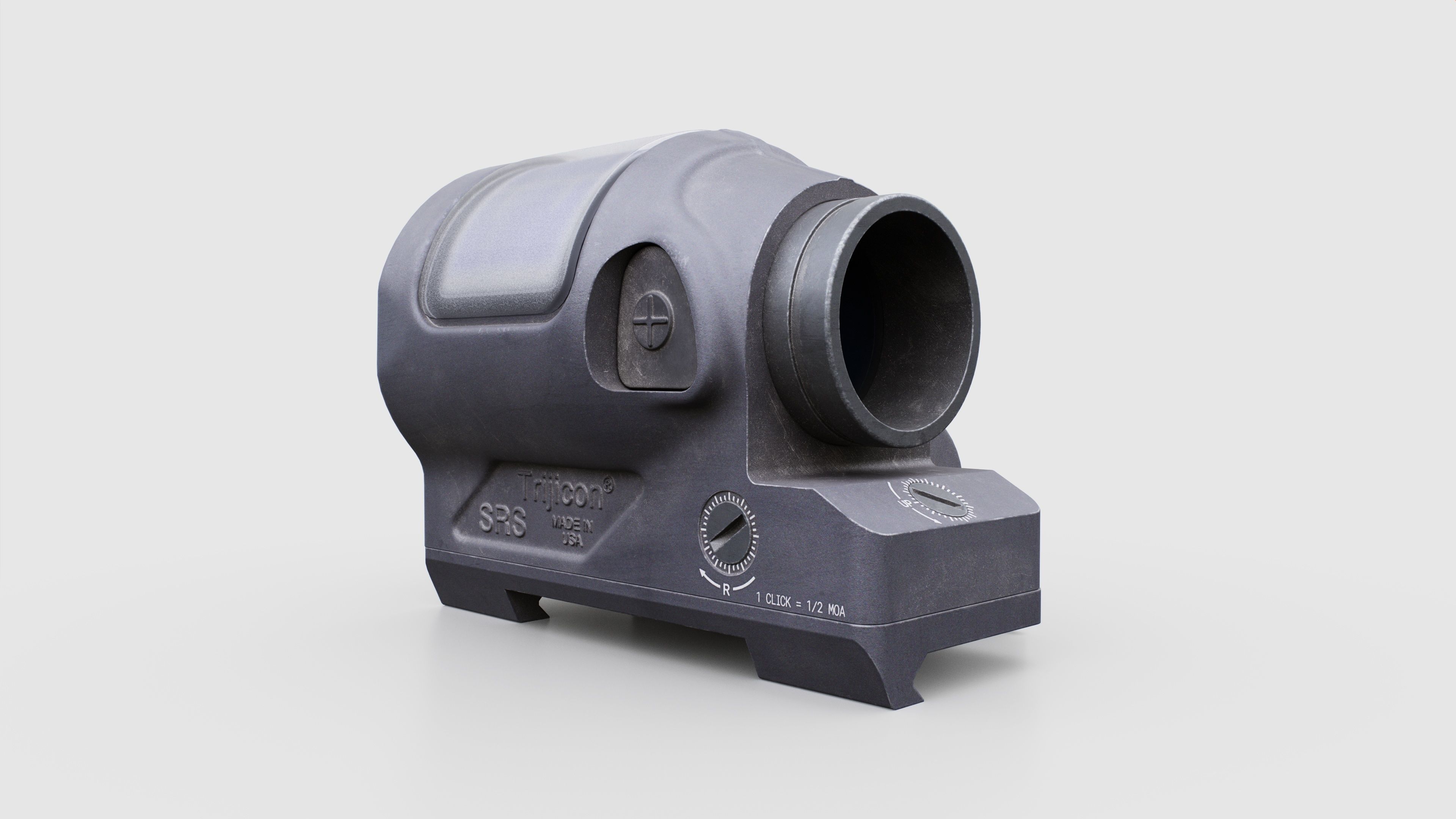 3D model Trijicon SRS Red Dot Sight VR / AR / low-poly | CGTrader