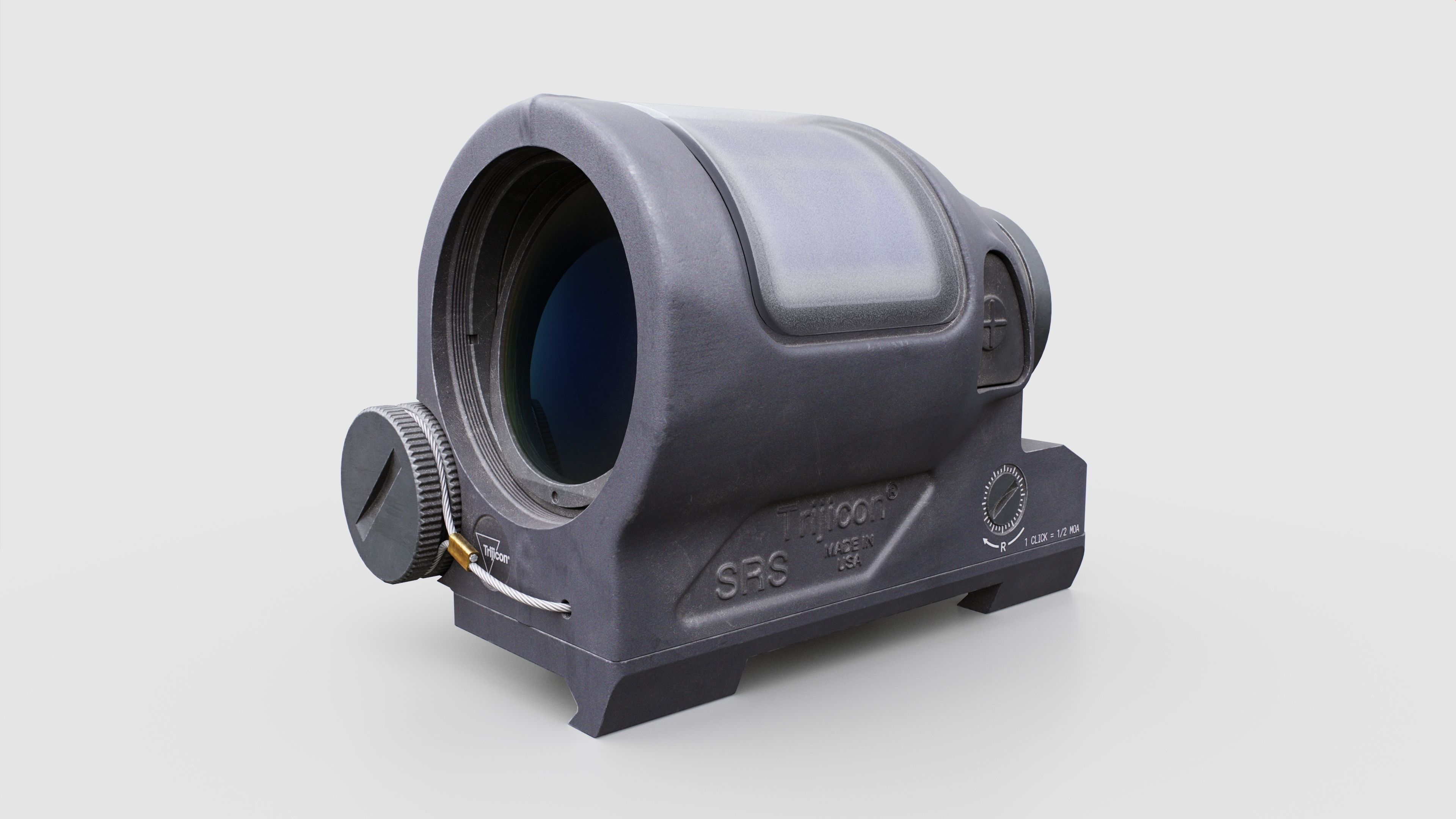 3D model Trijicon SRS Red Dot Sight VR / AR / low-poly | CGTrader