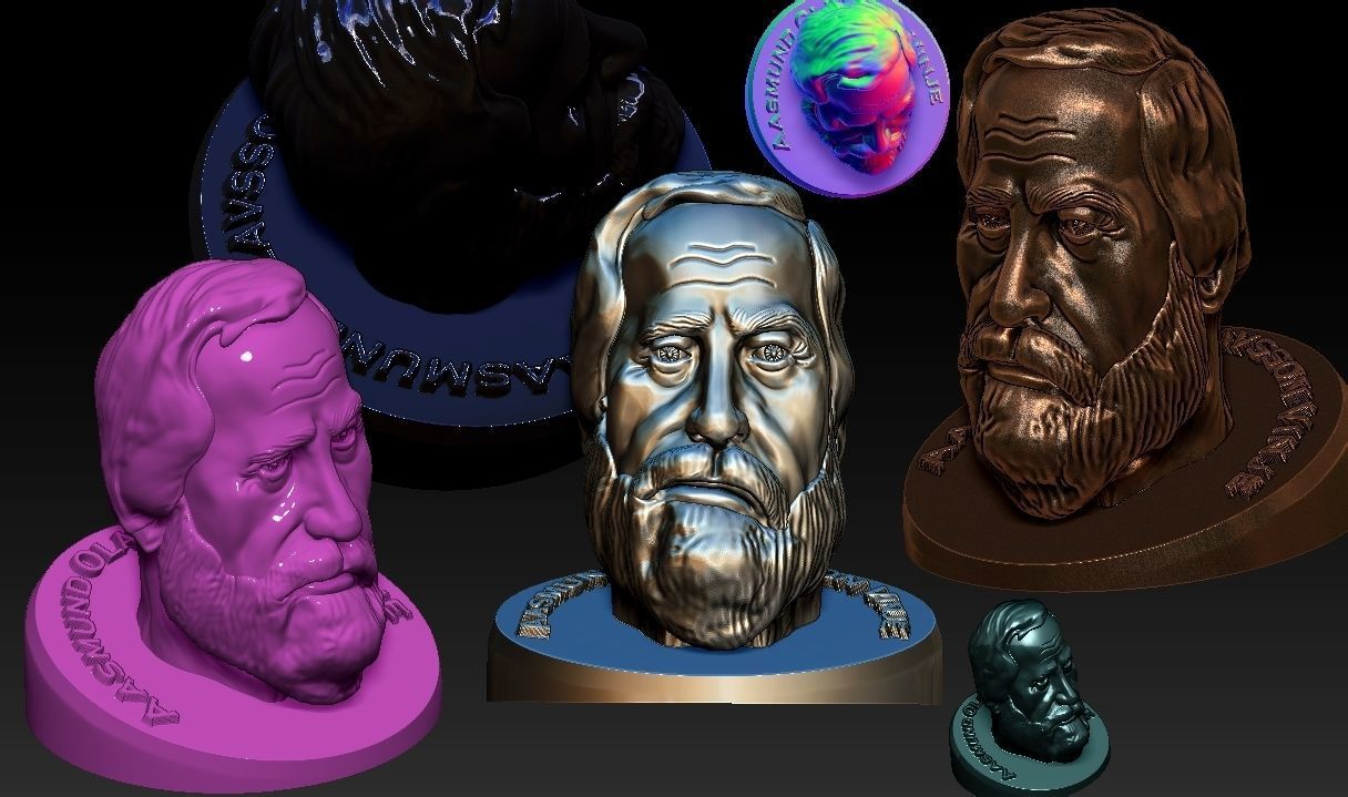 Human Head 3D model 3D printable | CGTrader