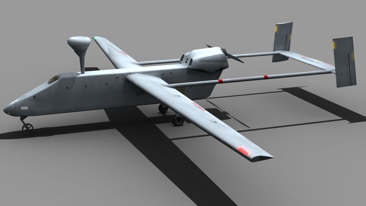 3D model UAV IAI Searcher VR / AR / low-poly | CGTrader