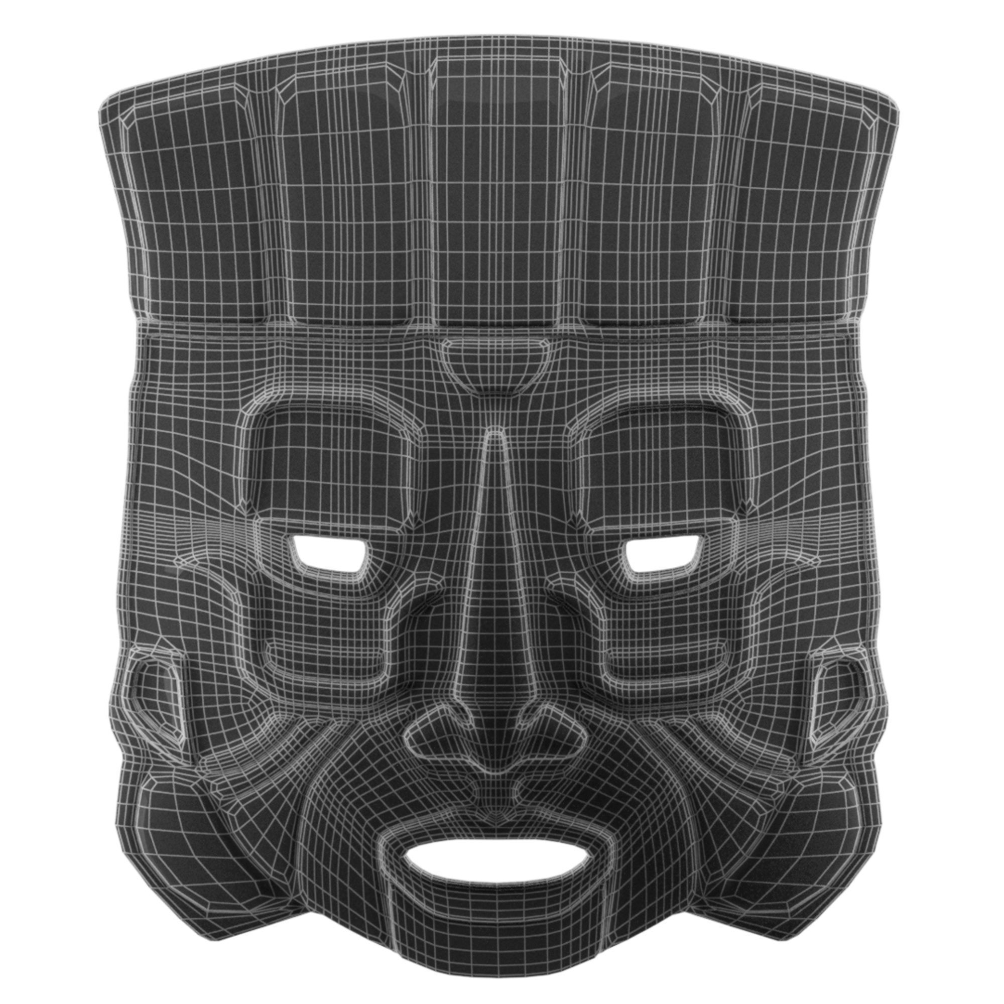 Ancient masks collection 3D model | CGTrader