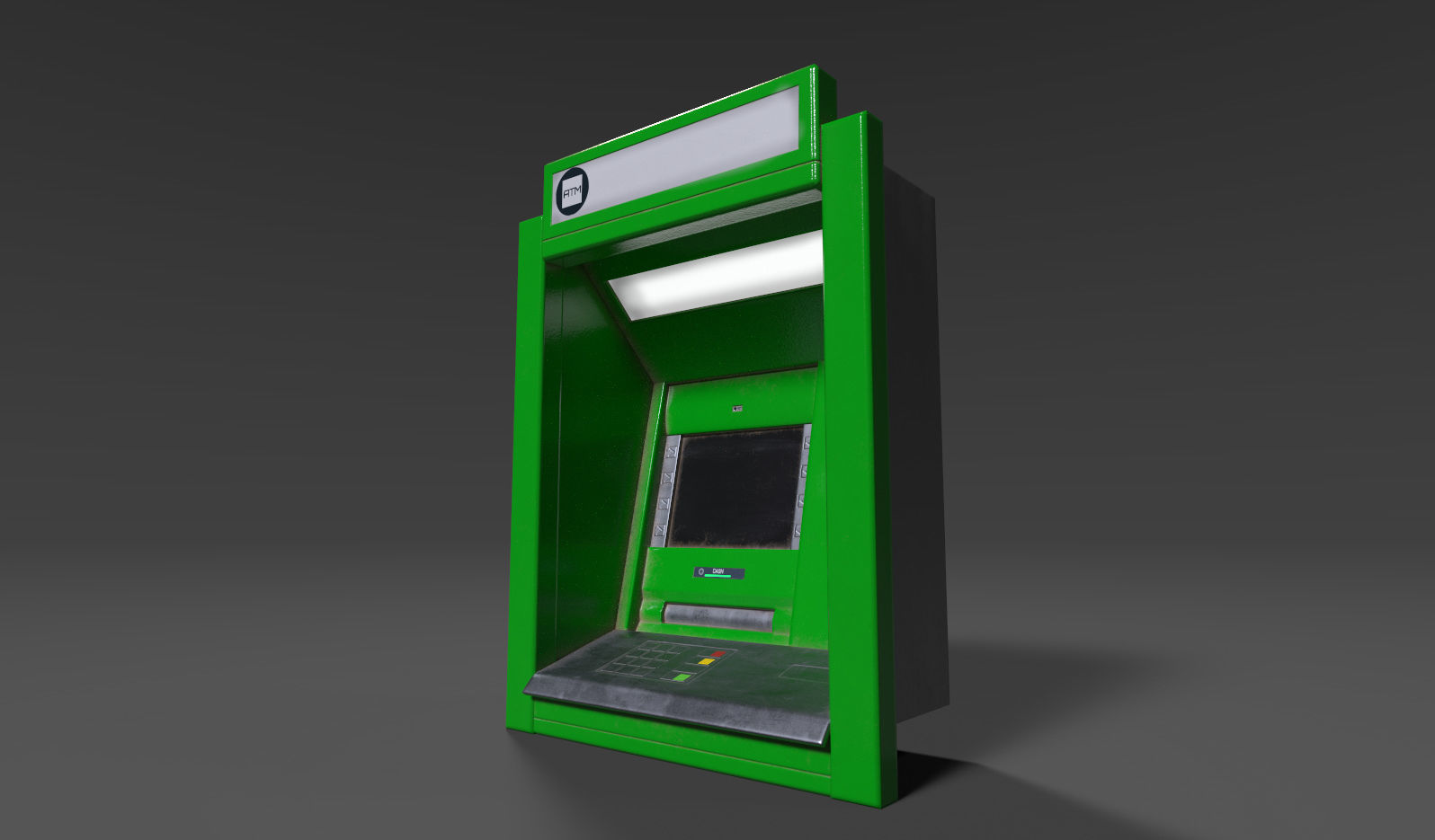 3D model ATM Window 01 VR / AR / low-poly | CGTrader