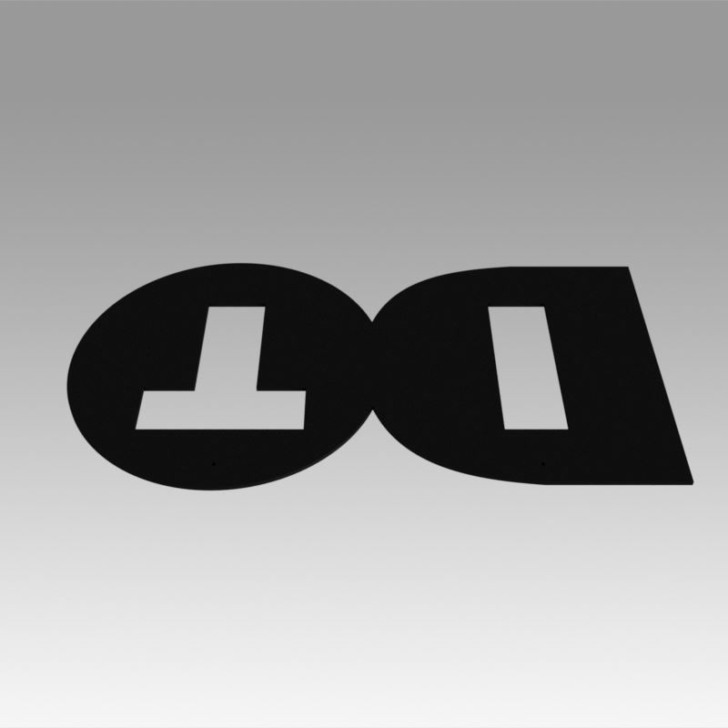 DOIT logo 3D model | CGTrader