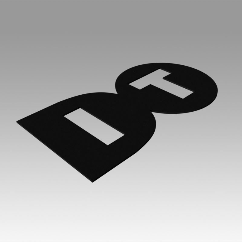DOIT logo 3D model | CGTrader