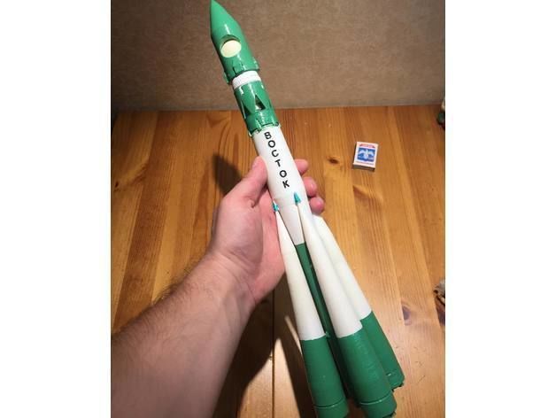 Soviet rocket R-7 family free 3D model 3D printable | CGTrader