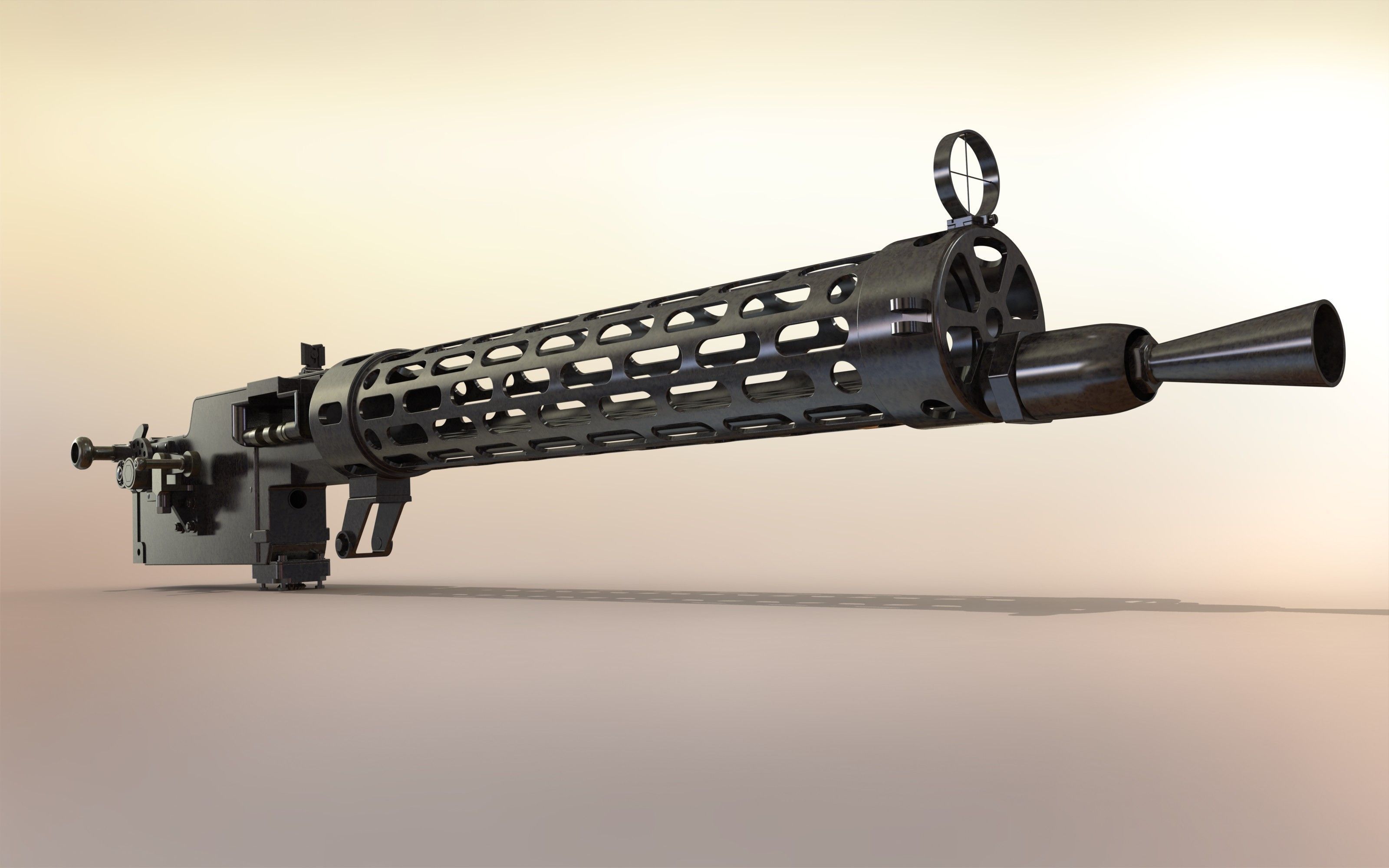 The Spandau LMG 0815 free 3D model | CGTrader