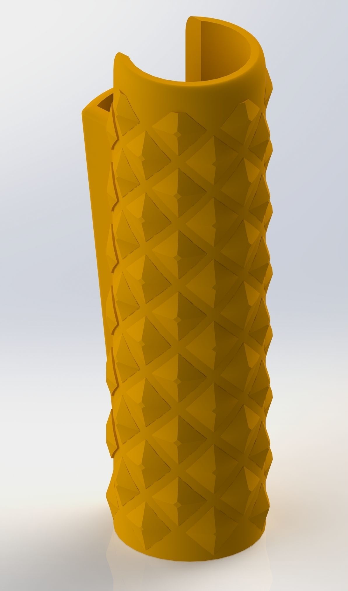 Clipper Case Pyramidal Surface 3D model 3D printable | CGTrader