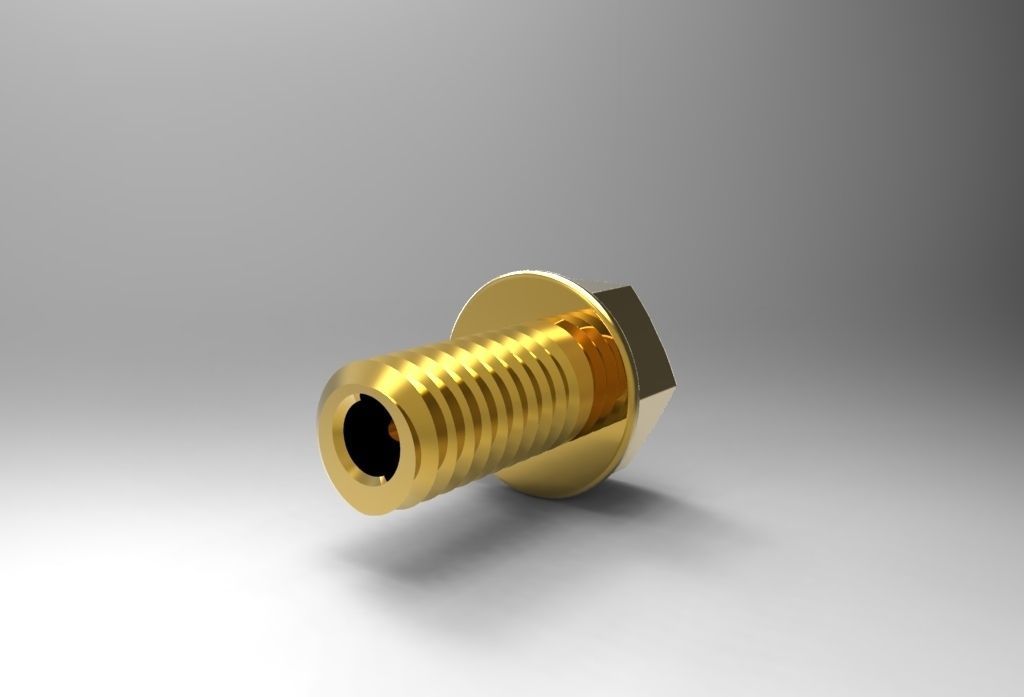 Vent bolt free 3D model | CGTrader