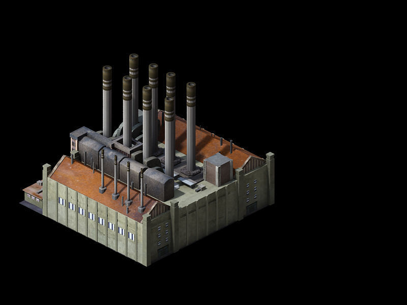 Heterogeneous - Building 10 3D model | CGTrader