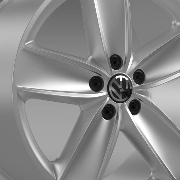 VW Polo rim 3D model | CGTrader