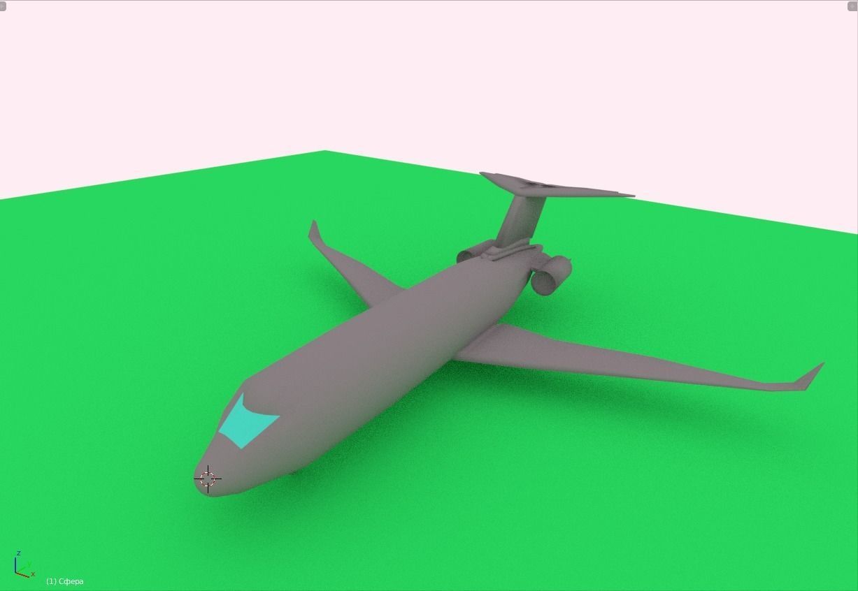 aircraft airplane 3D model | CGTrader