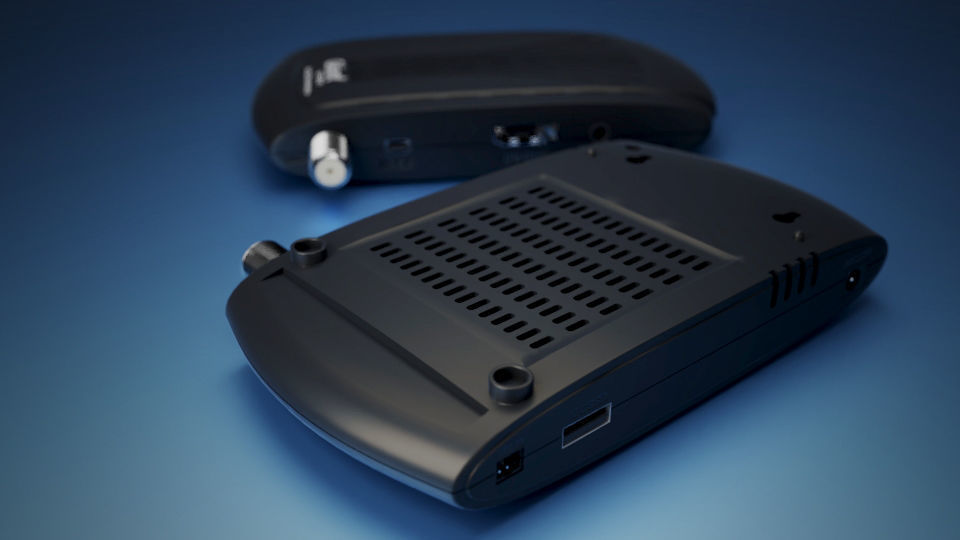 demodulateur geant GN-CX200 MiniHD 3D model | CGTrader