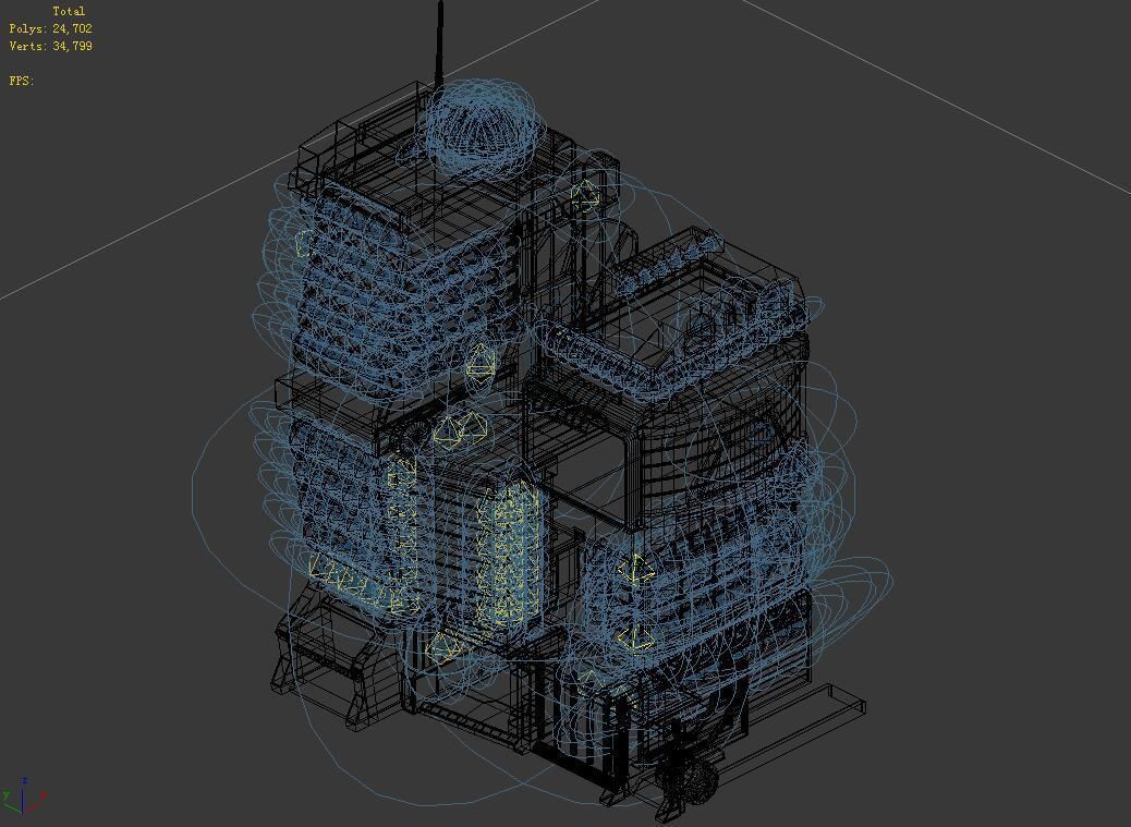 Different dimension world - city hall 3D model | CGTrader