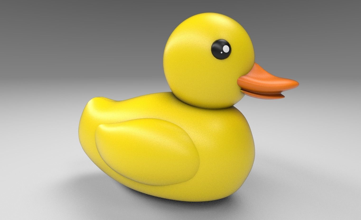 3D model Rubber duck VR / AR / low-poly | CGTrader