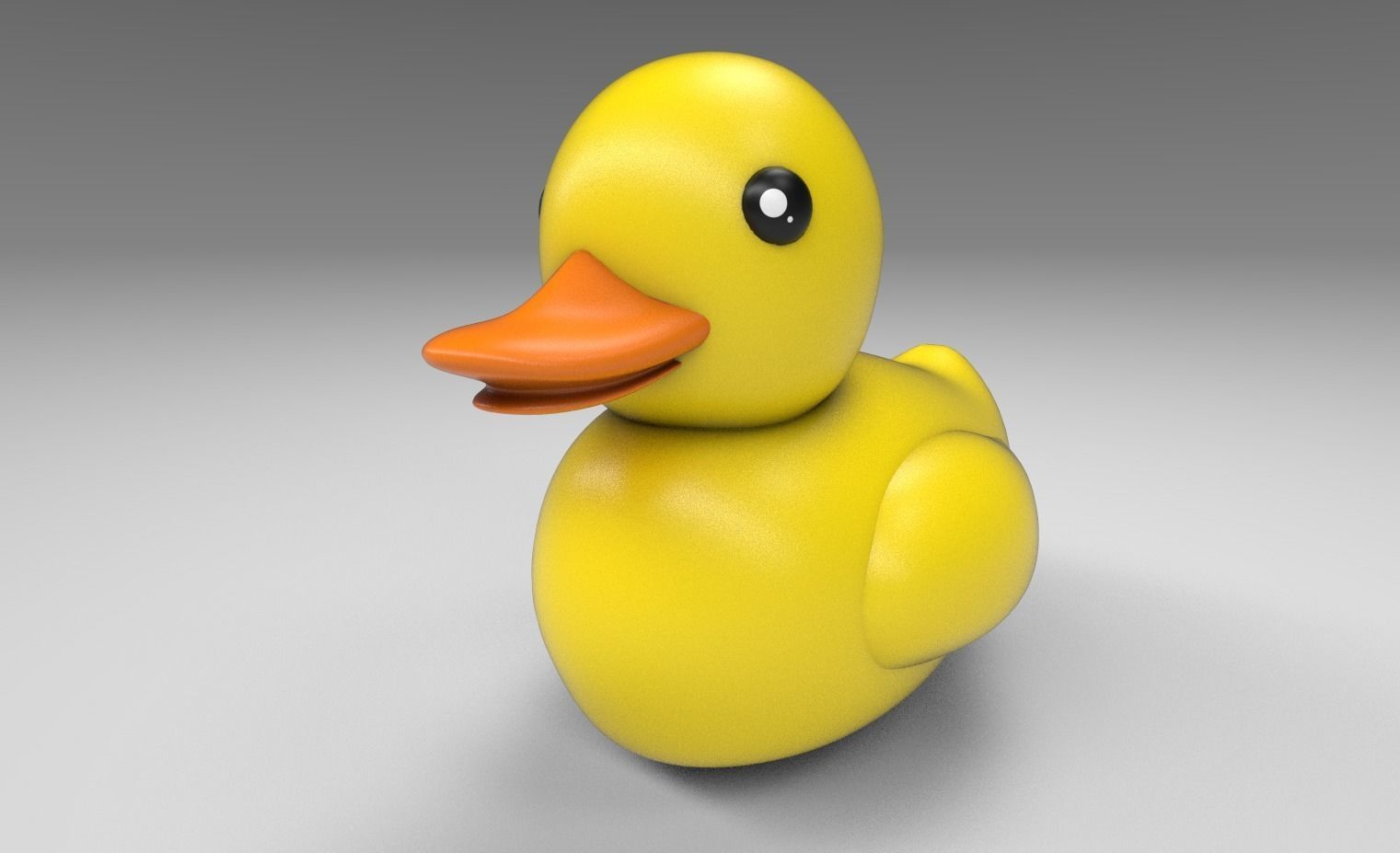 3D model Rubber duck VR / AR / low-poly | CGTrader