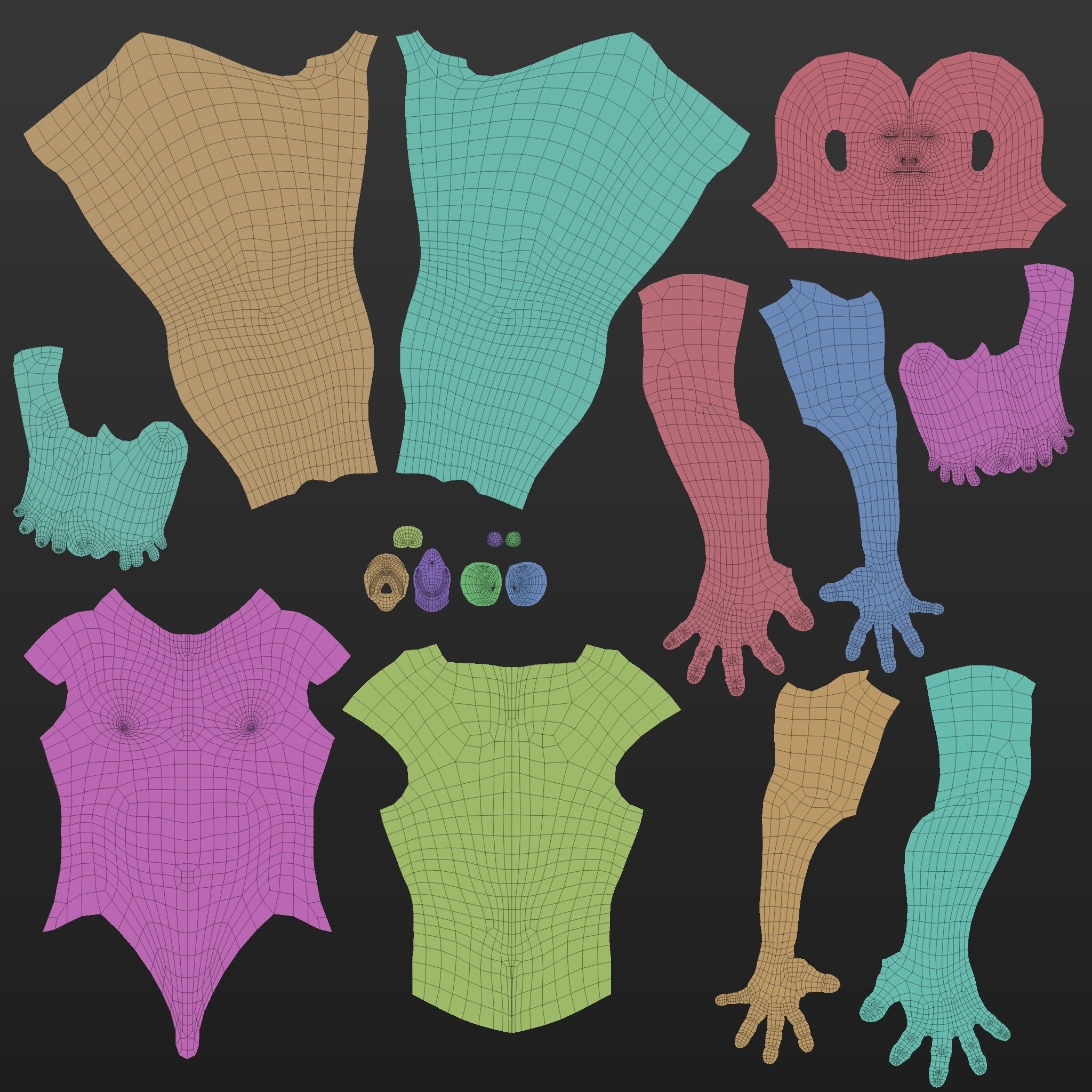 Hi res Male body model 3D model | CGTrader