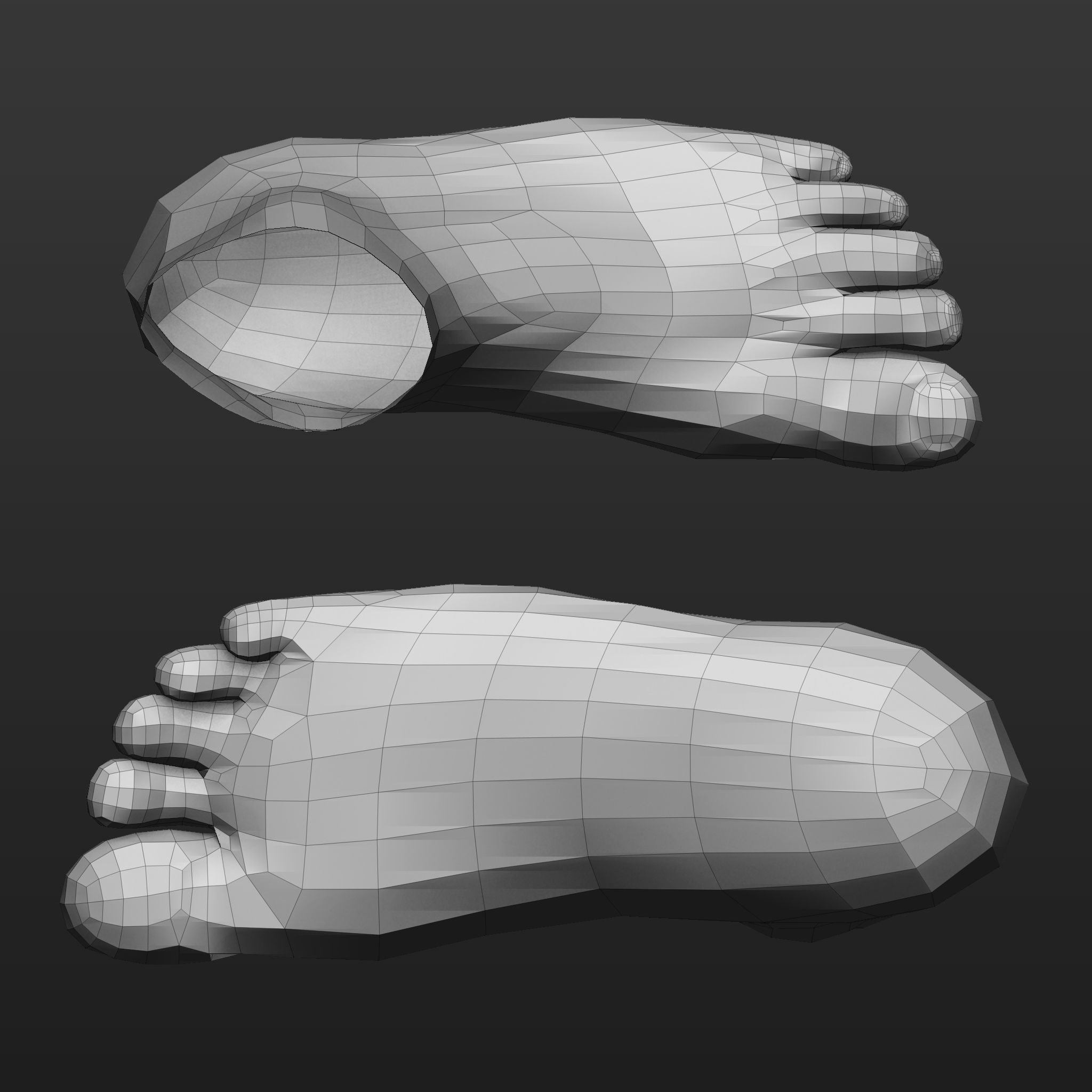 Hi res Male body model 3D model | CGTrader