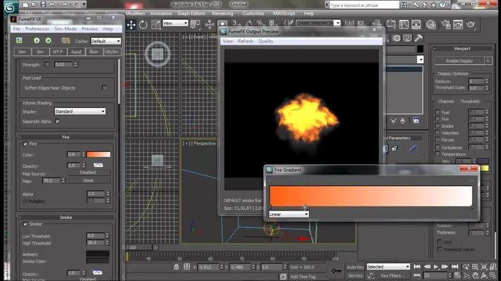 Fume FX explosion tutorial