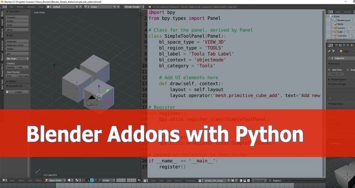 How to write Blender Addons