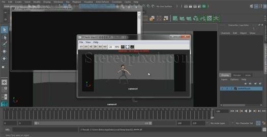 How to use Playblast in Autodesk Maya 2016