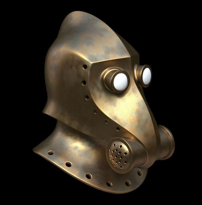 Blender modeling. Modeling a helmet.