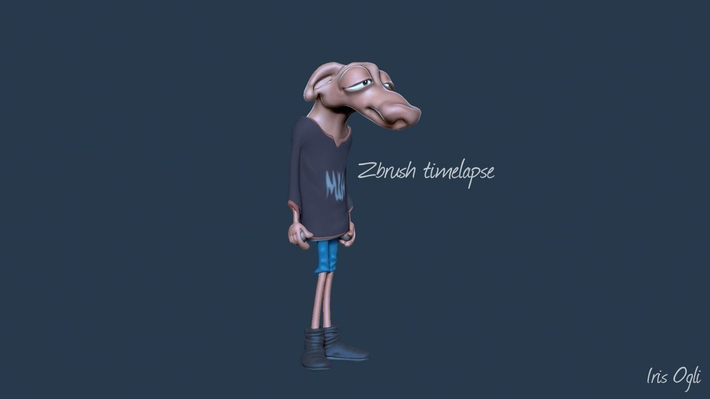 Zbrush Timelapse Character Modeling