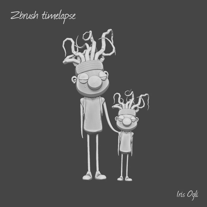 Zbrush Timelapse Character Modeling