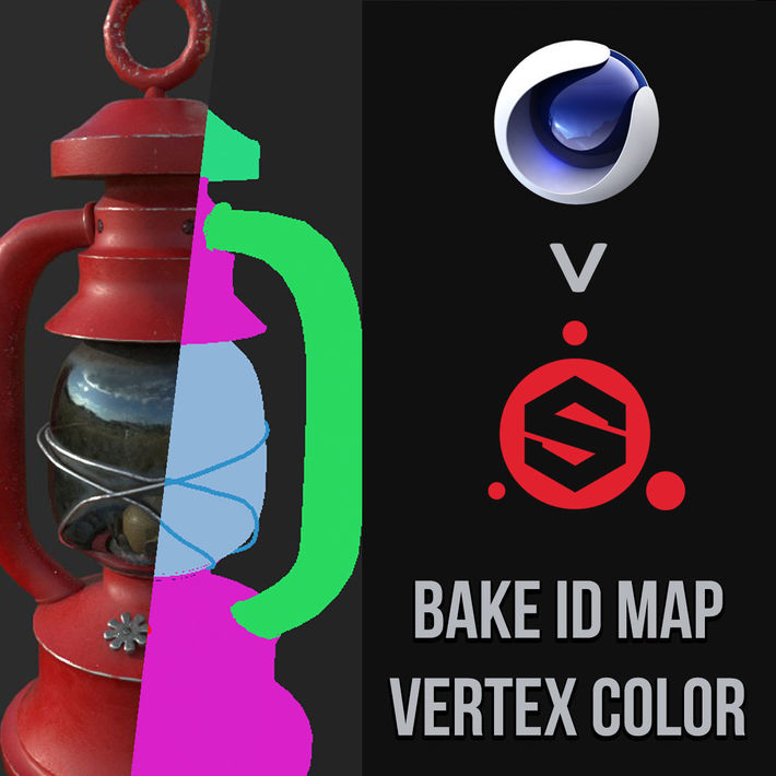 How to make Vertex Maps | Cinema 4D - ID Maps for Substance Painter