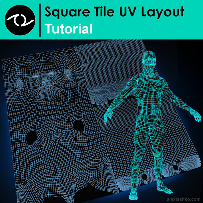 Square Tile UV Layout | Maya 2017