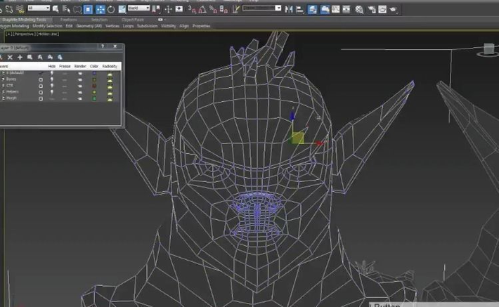Rigging character in 3Ds Max