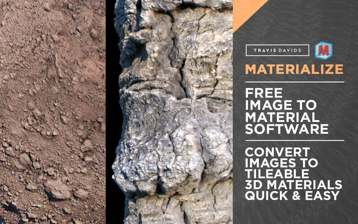 Materialize - FREE TOOL - Convert Images To Tileable 3D Materials Quick ...