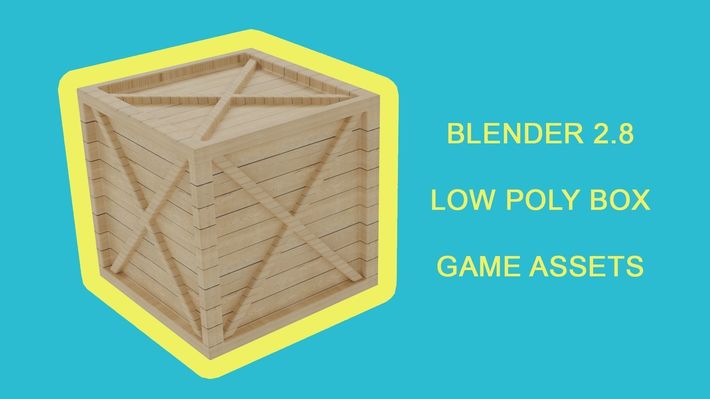 Blender Tutorial: How To Modelling Game Asset (Box)