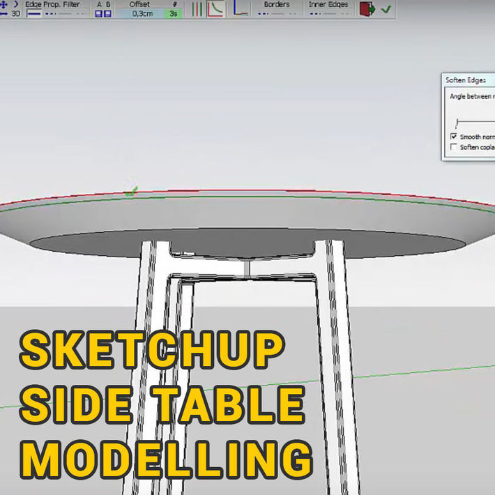 How To Make A Side Table Model