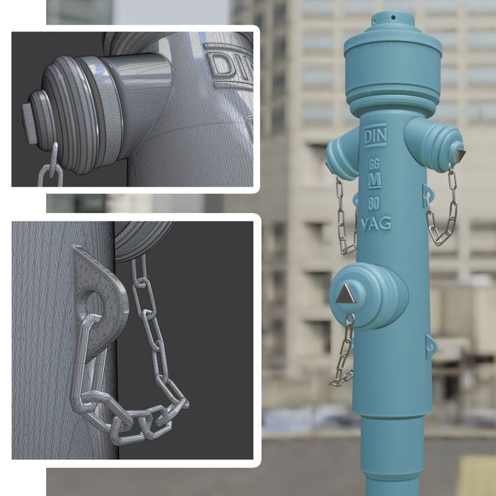 Creating a High-Poly Fire Hydrant in Blender-2.831 (Time-Lapse Video 1)