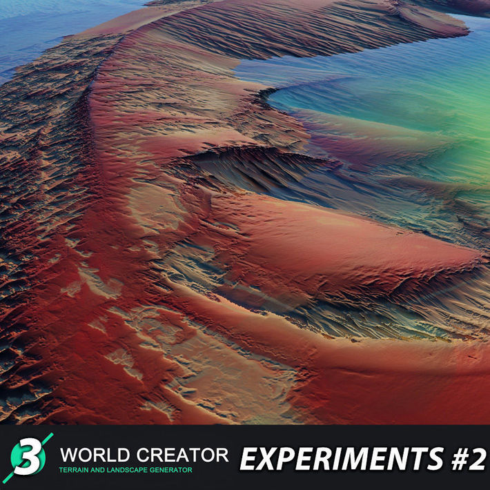 World Creator 3. Pre Alpha. Experiments #2