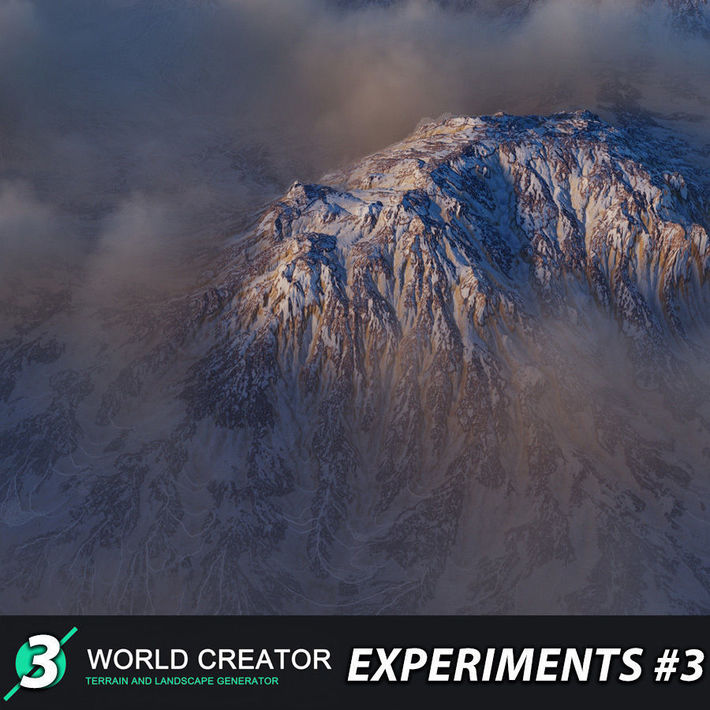World Creator 3. Alpha.(build from 10 sep-2020) Experiments #3